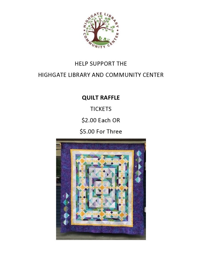 Highgate Library & Community Center – We may be little, but we do BIG ...