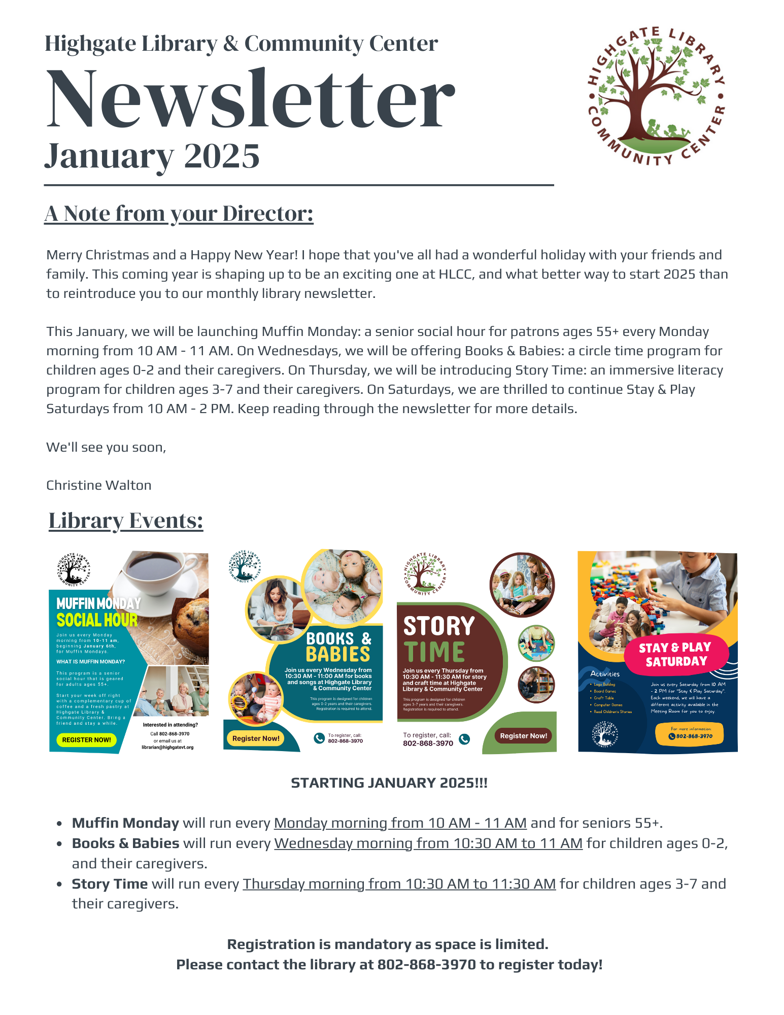 January 2025 – HIGHGATE LIBRARY