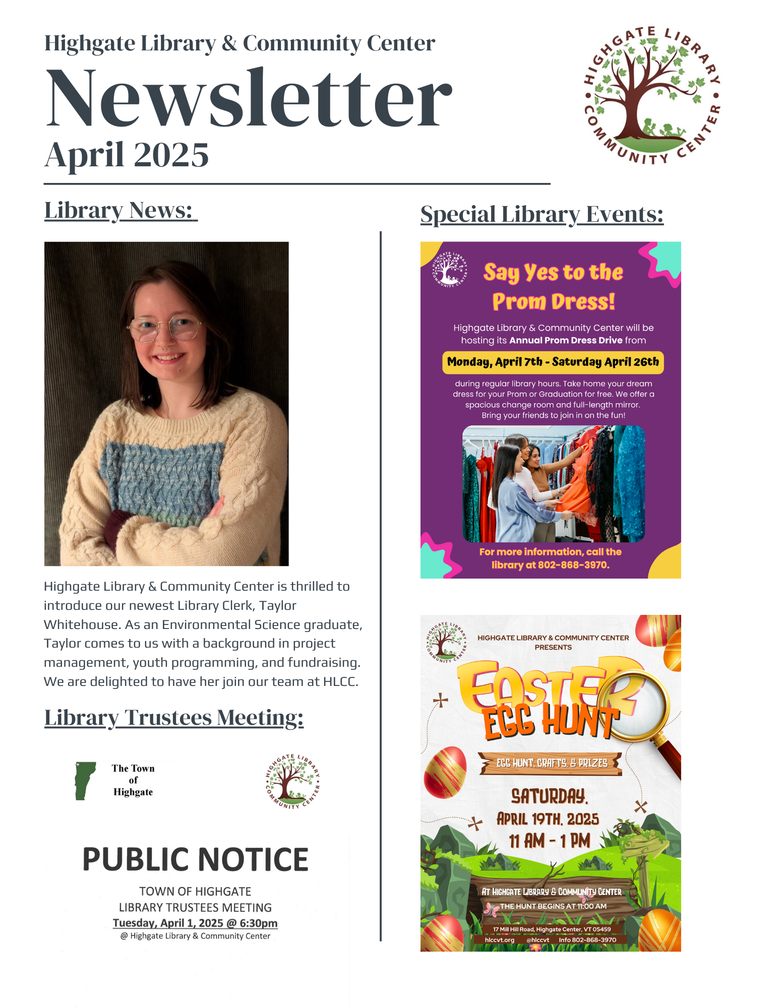 April 2025 – HIGHGATE LIBRARY